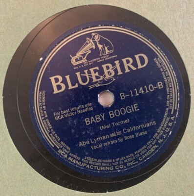 78 Record Jazz Pop Aby Lyman and his Californians Axe to the Axis ...