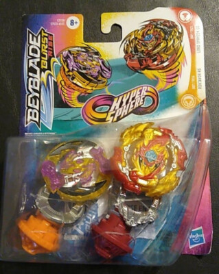 Beyblade Burst Rise Hypersphere Dual Pack Lord Spryzen S5 & Roktavor R5 ...