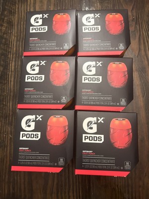 Gatorade GX Fruit Punch Pods 4 Pieces 52000013337 | eBay
