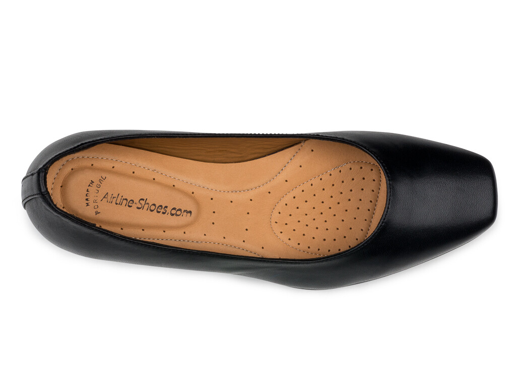 AirlineShoes Women's The Flight Attendant's Comfort Shoes Black sz 7.5 ...