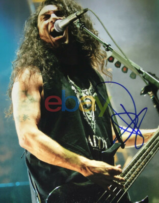 Tom Araya Slayer Singer Signed 8x10 Photo Autographed reprint 1 | eBay