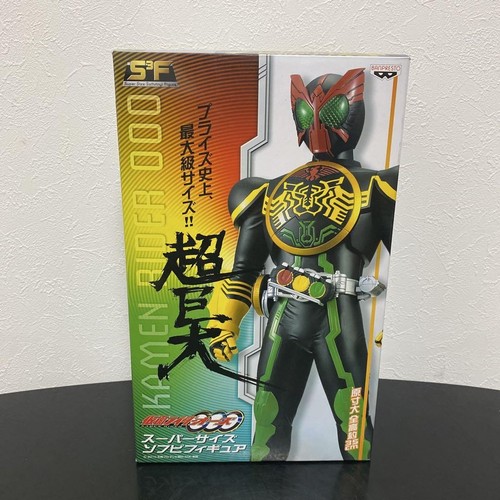 Brand new, unopened Kamen Rider OOO Super Size Soft Vinyl Figure Super ...