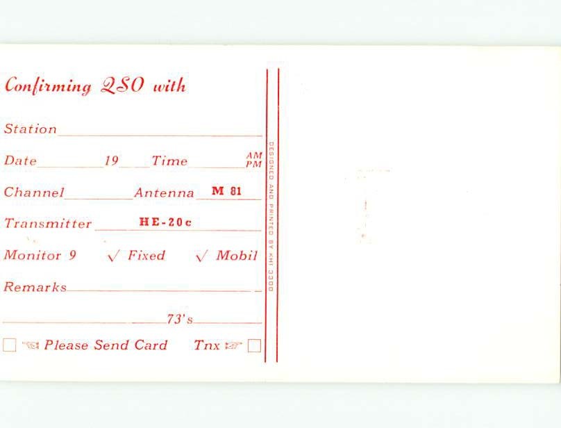 comic - QSL CB HAM RADIO CARD Rocky River Ohio OH : make an offer t8910 | eBay
