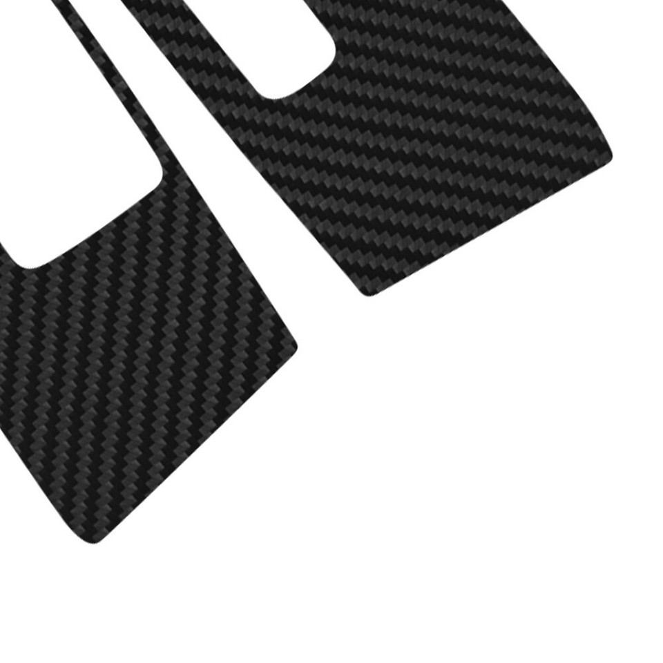 2X Carbon Fiber Front Window Lift Frame Trim For Mitsubishi Eclipse ...