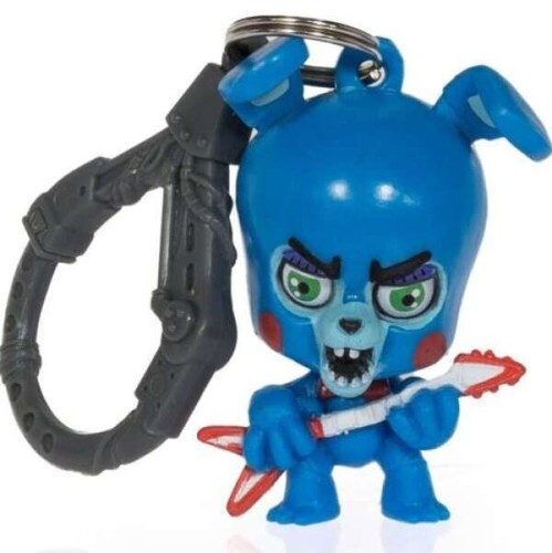 FIVE NIGHTS AT FREDDY'S TOY BONNIE BACKPACK HANGERS w/FREE CARD TA2351 ...