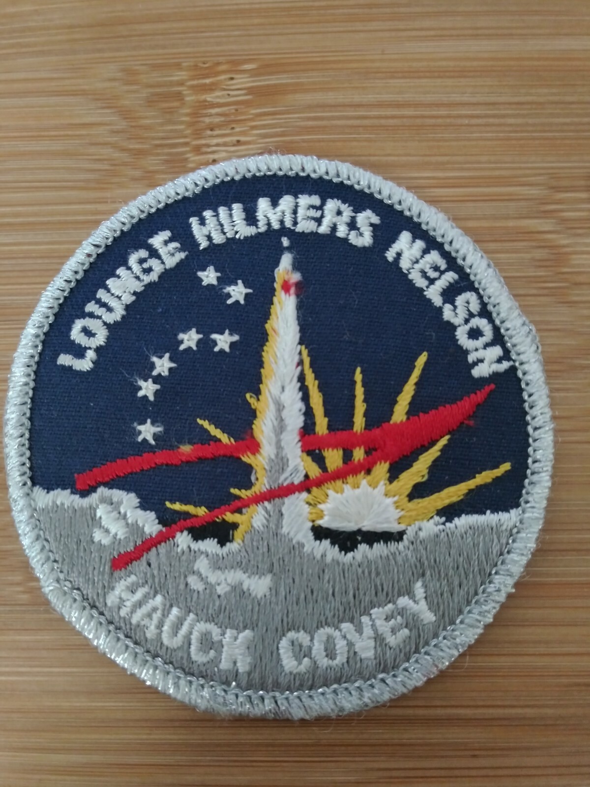 Original NASA STS-26 Discovery Crew Lounge Hilmers Nelson Hauck Covey ...