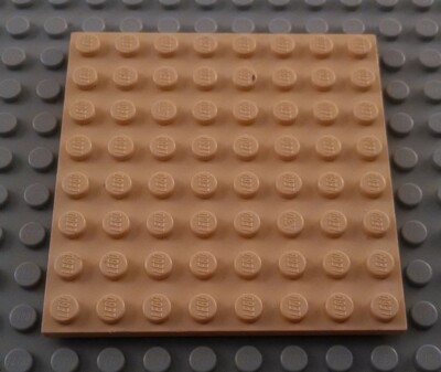LEGO Tan 8x8 Basic Building Plate Piece | eBay