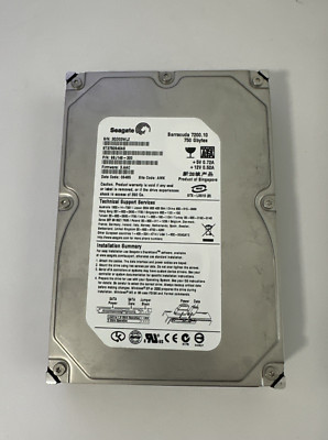 Seagate Barracuda ES 750 Gbytes ST3750640AS Internal Hard Drive | eBay