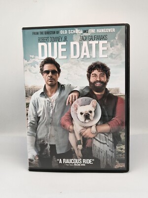 Due Date (DVD, Widescreen, 2010) Robert Downey Jr., Zach Galifianakis ...