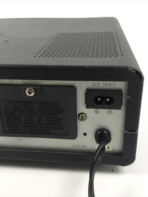 20 Channel Direct Entry Programmable Scanner Realistic Pro-2020 for ...