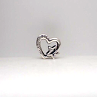 Authentic Pandora #792829C00 Openwork Family Heart & Star Charm | eBay