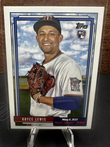 💥2022 Topps Archives Royce Lewis Rookie Minnesota Twins RC #360 | eBay