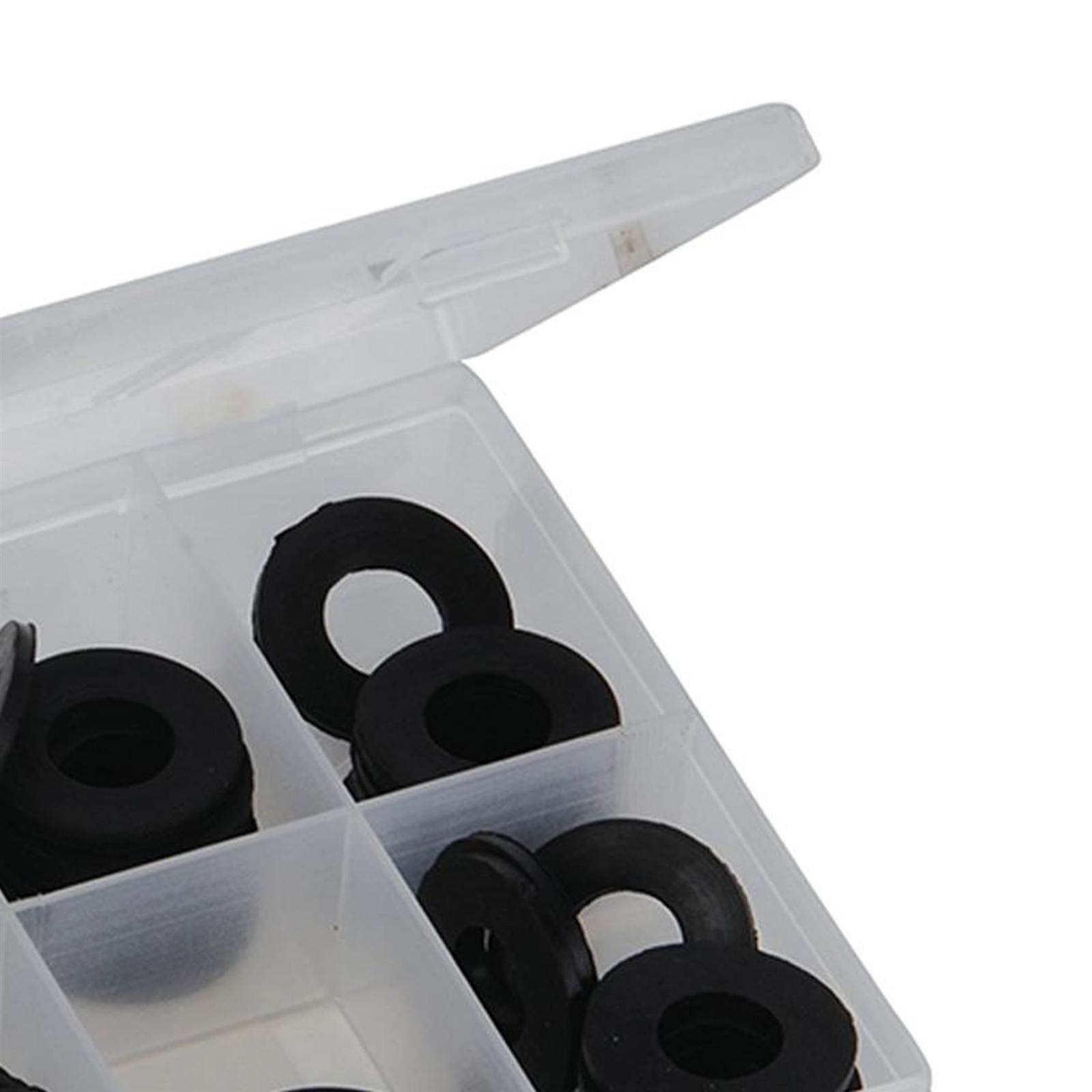 120Pc Rubber Washer Set Black Plumbing Seal Buffer Packer Tap Bath Sink ...