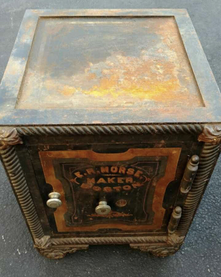 Antique E.R. Morse Safe Boston 1890-1900 Local Pickup only | eBay