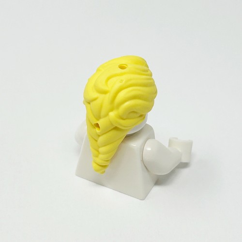 18844 LEGO Minifigure ELSA Hair Long Ponytail French Braid 2 Holes B L ...