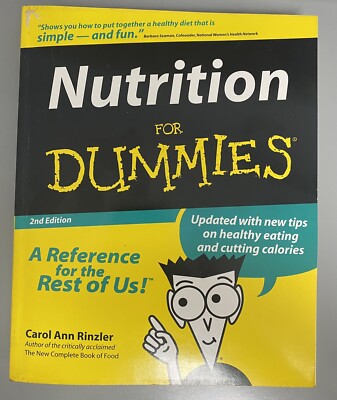 Nutrition For Dummies Paperback Eat Smart Healthy Diet Earing Out Fun ...