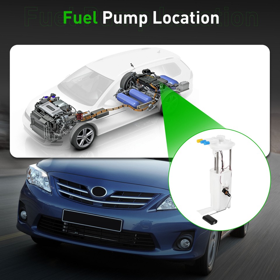 Fuel Pump Assembly For 2000-2005 Chevrolet Impala Monte Carlo 3.4L 3.8L ...