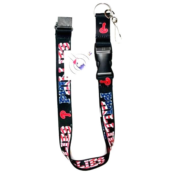 Philadelphia Phillies Lanyard Keychain Independence USAFlag Design Red ...