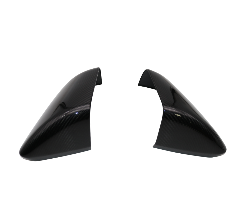 Carbon Fiber Side Mirror Covers For 24-26 S650 Ford Mustang w Turn ...