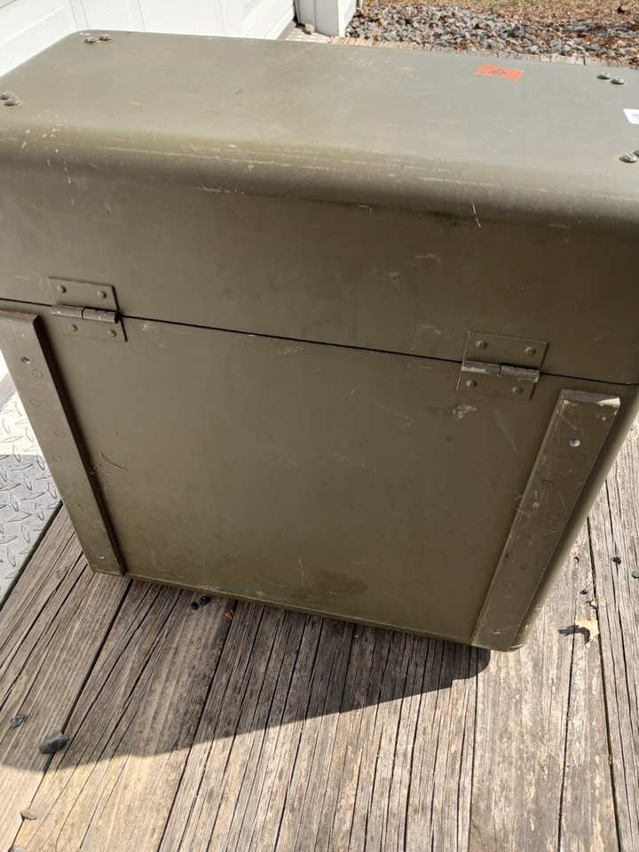 Militaria Military Surplus Transponder Set AN/TPX-49A Green Metal Box ...