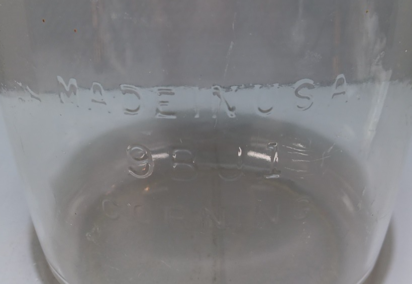 Antique Thomas Edison, Corning Glass Jar, 9BJ1, Battery Jar | eBay