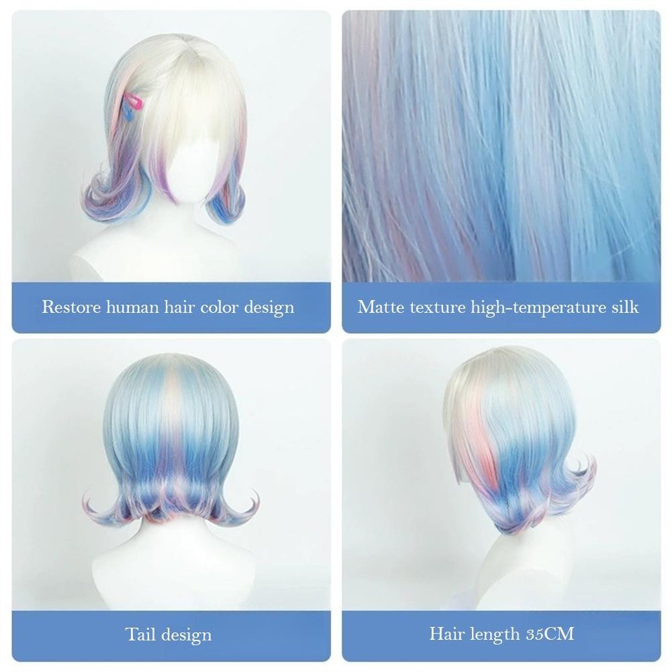 For Wednesday S2 Newly Sinclair Enid Cosplay Wig Enid Heat Resistant ...