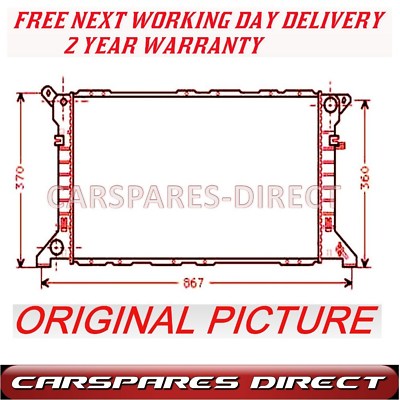 FORD TRANSIT MK5 2.0 94>00 MANUAL RADIATOR NEW 2YR WRTY | eBay UK