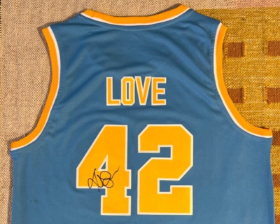 Kevin Love Signed Autograph UCLA Bruins NCAA Jersey NBA Cavs All Star ...