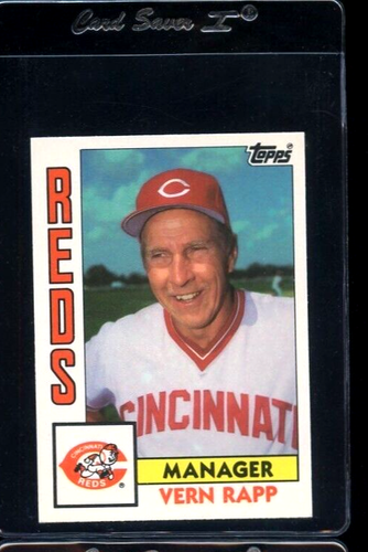 1984 TOPPS TRADED TIFFANY #95T VERN RAPP CINCINNATI MANAGER | eBay