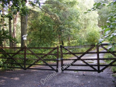Photo 6x4 Forest Gate Blundies The gate from Mill Lane into the Million ...
