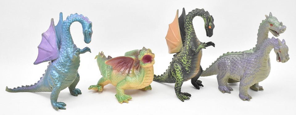 Dragons 6" Plastic Toy Figure Lot A | eBay
