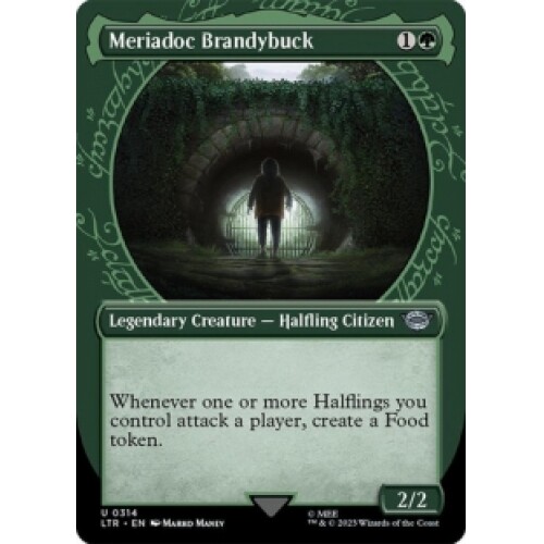 MERIADOC BRANDYBUCK (SHOWCASE)(314) X4 The Lord Of The Rings Magic MTG ...