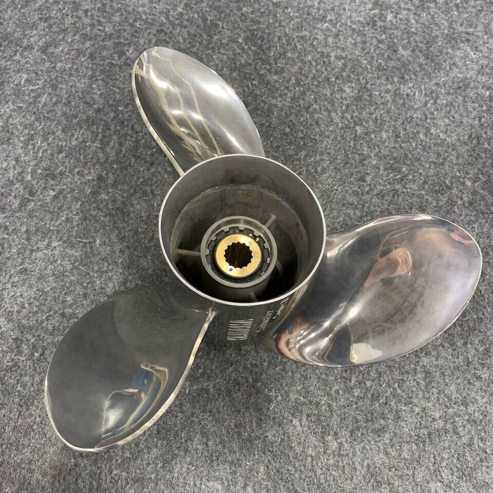 Yamaha 6CE-45974-20 Saltwater Series II Propeller 14-3/4 Stainless ...