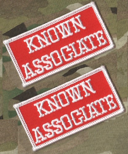 OUTLAW BIKER GANG HOG RIDER NOMAD EASY RIDERS iron-on TAB: KNOWN ...