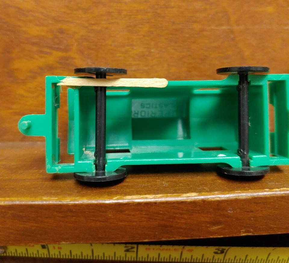 VINTAGE 195O'S KELLOGGS CEREAL SUPERIOR PLASTICS PREMIUM TRAIN SET KRR ...