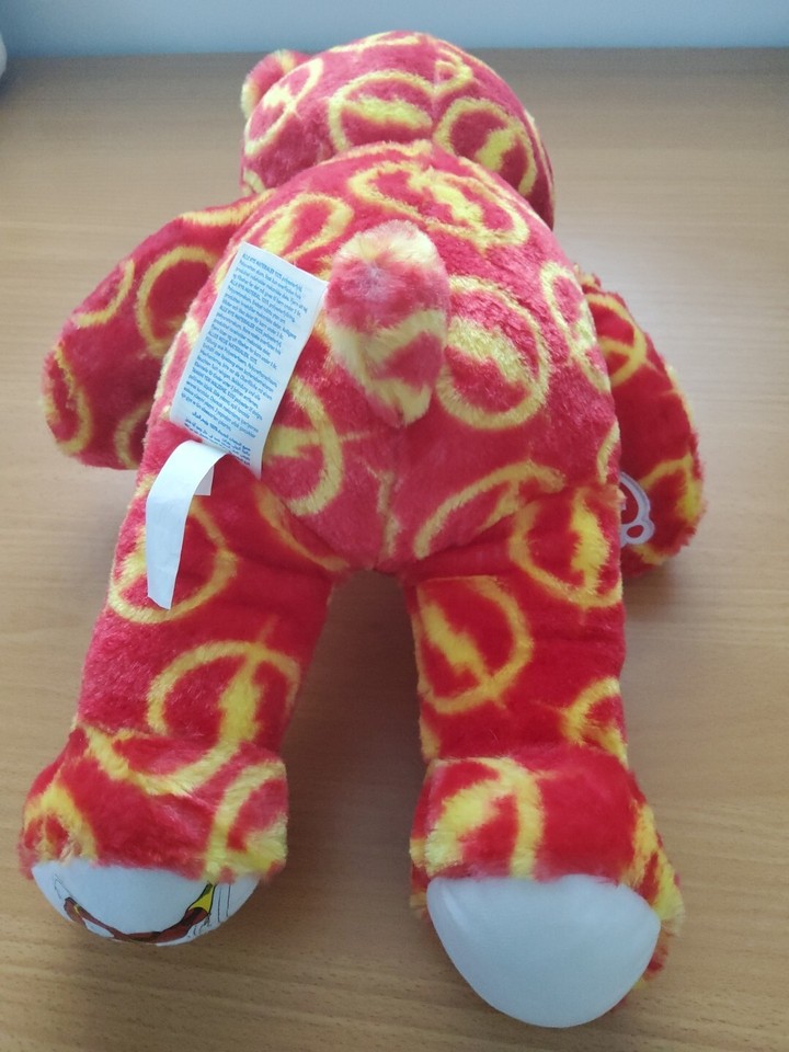 Build A Bear The Flash Plush DC Comics Justice League Logo Bear 16 ...