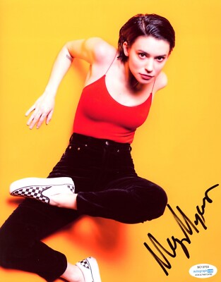 MEG MYERS SIGNED 8X10 PHOTO AUTOGRAPHED MUSIC SINGER A ACOA COA | eBay