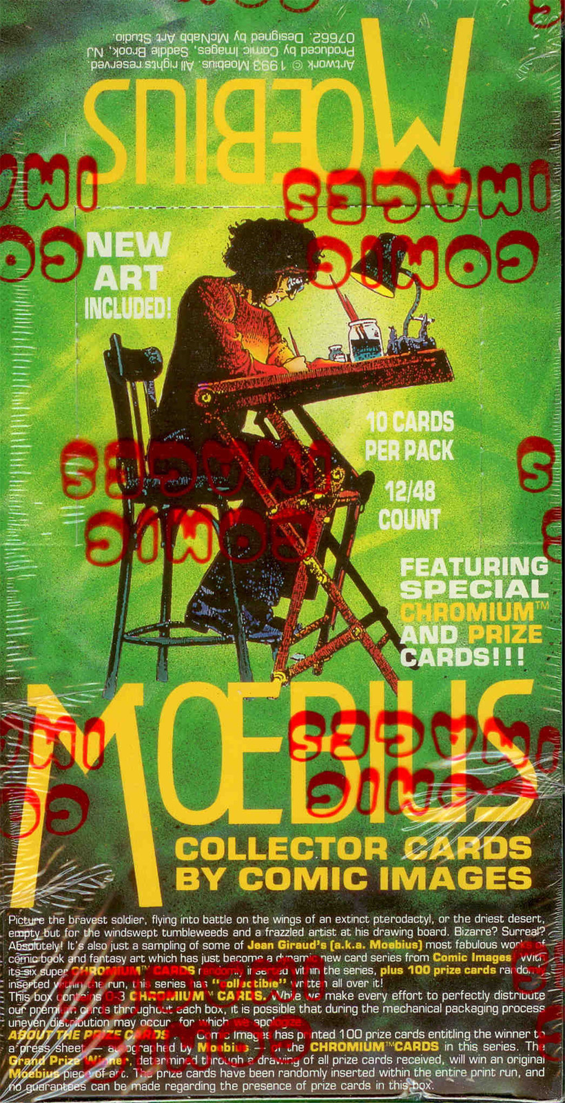 1993 Comic Images Moebius Fantasy Art Trading Card Factory Box (48 ...