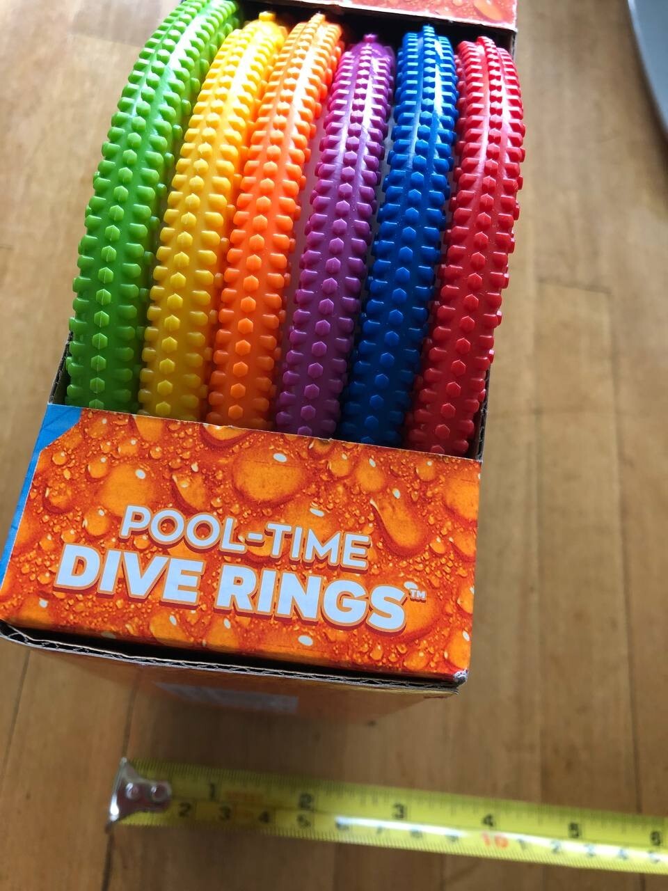 Banzai Pool Time Dive Rings 6 Piece Assort. Colors Pool & Bath Time | eBay