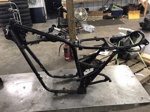 76 Yamaha XS650 XS 650 Frame Chassis | eBay