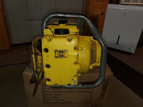McCulloch 200 Chainsaw Power Head Only Runs Good Used Chainsaw | eBay