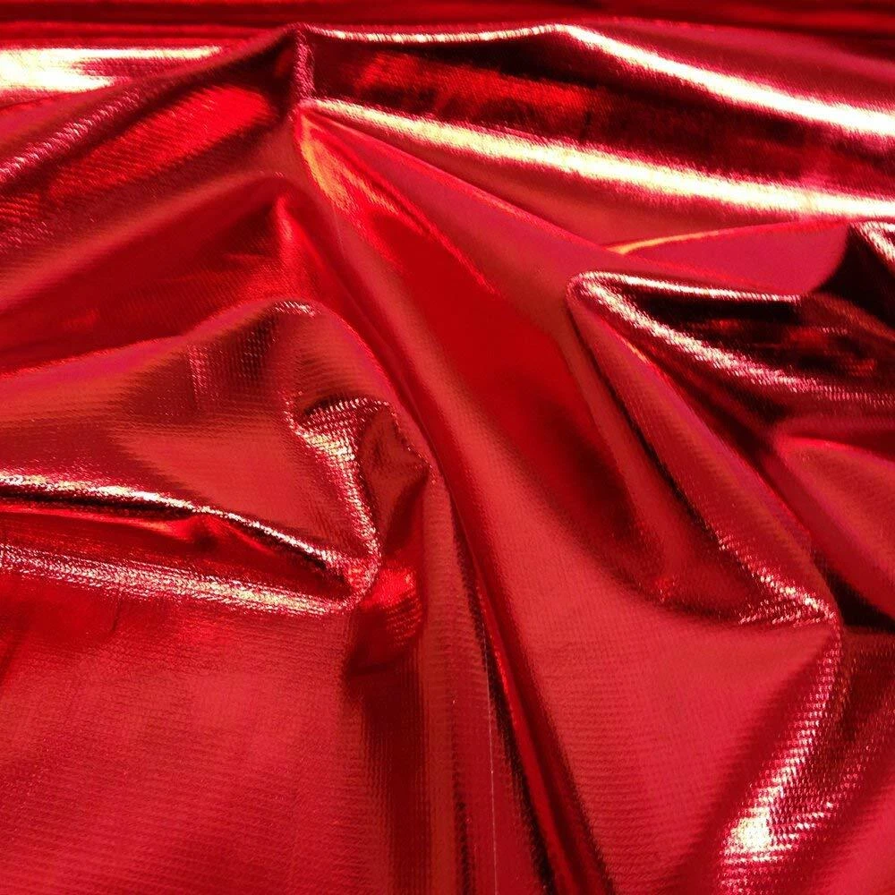 Shiny Red Fabric