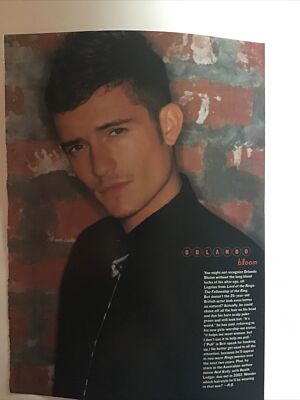Vintage 90s Orlando Bloom Usher Apolo Ohno Anson Moun Teen Pinup ...