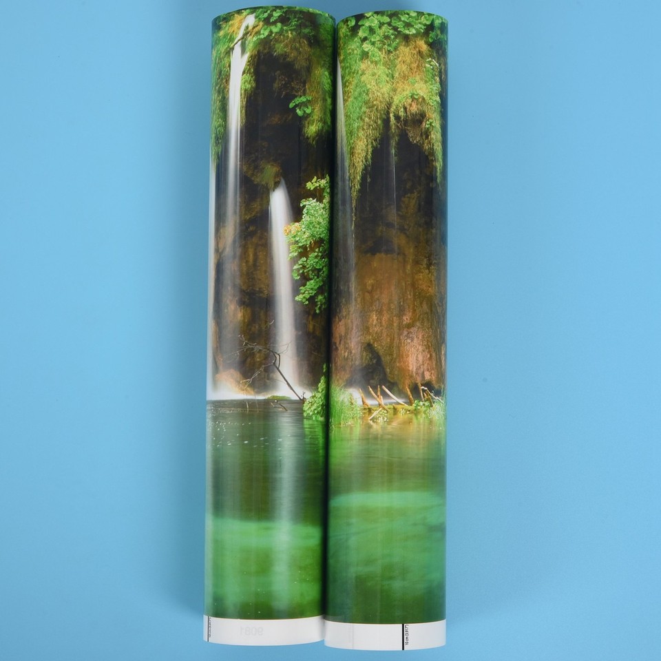 Fresh Sea Background Aquarium Ocean Landscape Poster Fish Tank ...