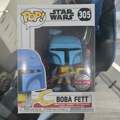 BOBA FETT FUNKO POP DROIDS/ANIMATED #305 STAR WARS SPECIAL EDITION ...
