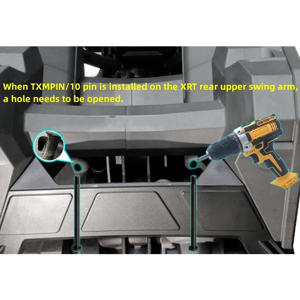 Alloy Steel Front Rear Suspension Arm Pin for TRAXXAS 1/5 X-MAXX 6S/8S ...