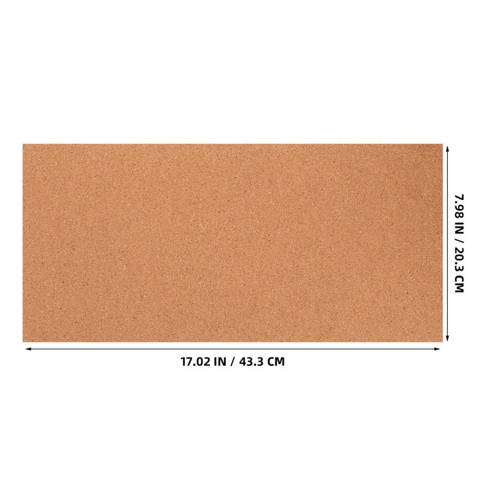 Frameless Cork Board Message Board Reminder Bulletin Board Memo Notice ...