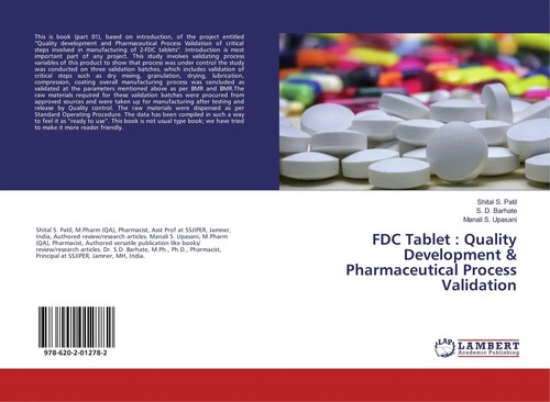 FDC Tablet : Quality Development & Pharmaceutical Process Validation Taschenbuch 6202012781 ...