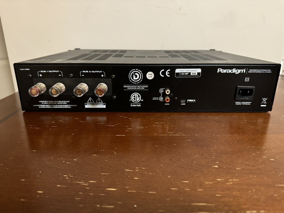 Paradigm X-300 Watt High Power Amplifier | eBay