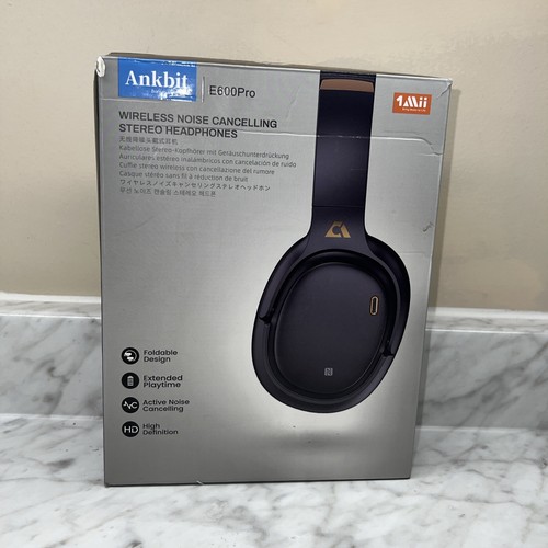 Ankbit E600Pro Hybrid Active Noise Cancelling Headphones with aptX HD ...